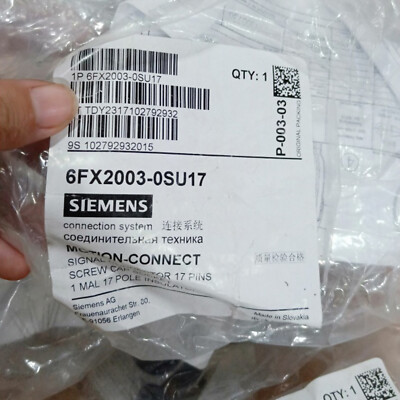 1PC NEW FOR SIEMENS Encoder Plug 6FX2003-0SU17 Connector FAST SHIP#XR ...