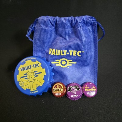 Jones Soda Co. Official Vault-Tec Fallout Magnetic Bottle Opener, Caps ...