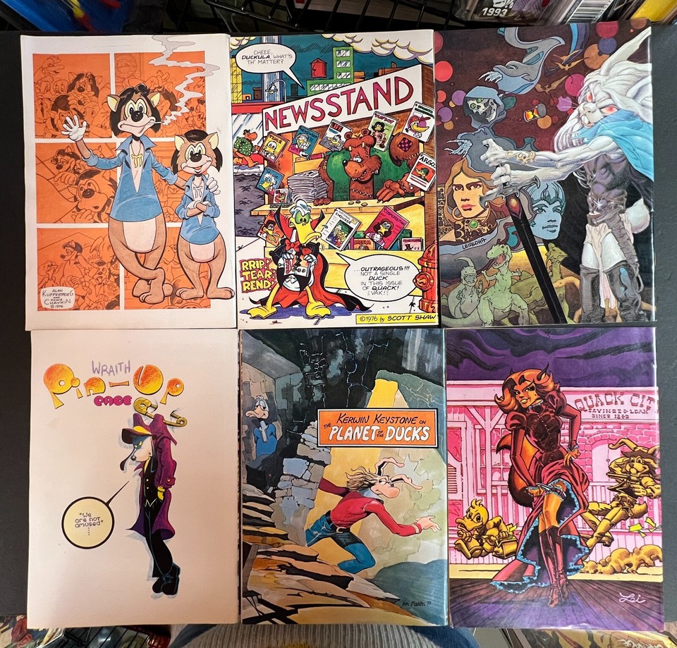 Quack #1-6 Complete Set StarReach Comics 1976 VF | eBay