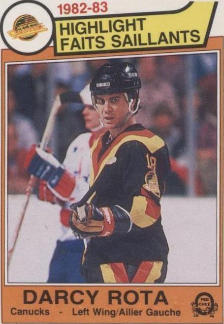 1983-84 O-Pee-Chee - Darcy Rota #345 for sale online | eBay