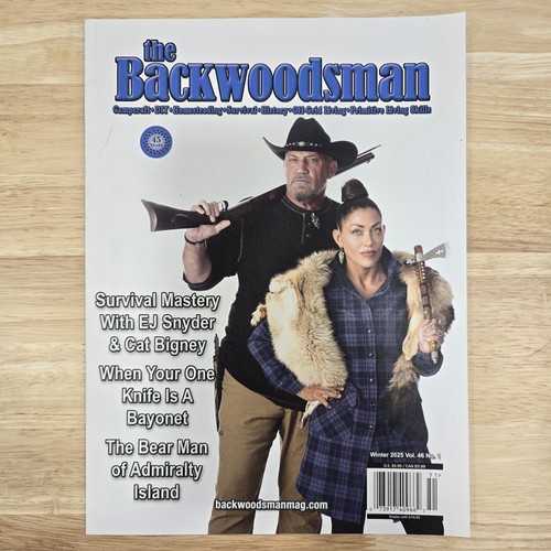 The Backwoodsman Magazine Winter Edition 2025 Homesteading Survival Off ...