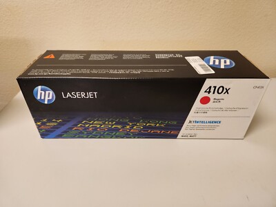 HP 410X CF413X MAGENTA New Sealed Retail HP Box CF413X Genuine HP NEW ...
