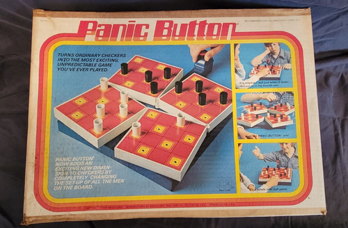 Vintage 1978 Panic Button Board Game Mego Corp Complete | eBay