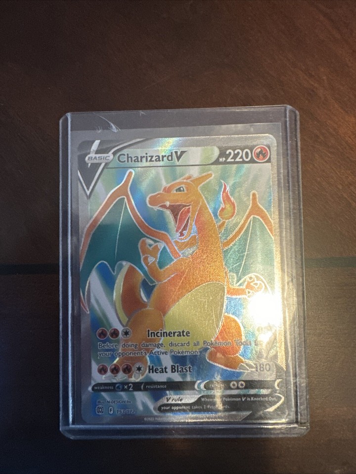 Charizard V (Full Art) 153/172 Swsh09: Brilliant Stars Holo | eBay