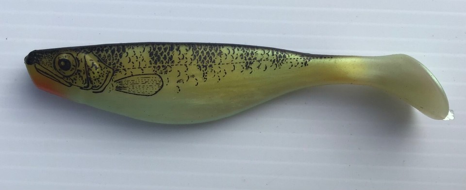 5” Sassy Shad Swimbait Paddle Tail Soft Plastic Lure 10 Perch | eBay