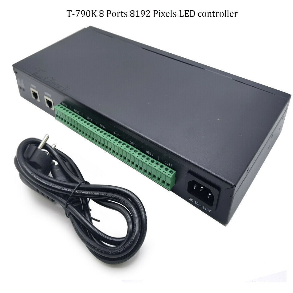 K1000C K4000C K8000C led controller programmable DMX/SPI WS2812B WS2811 ...
