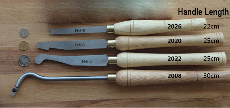 Hooked Hollow Cutter Round Scraper Square Head Scraper Wood Turning ...