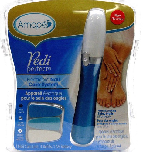 Amope Pedi Perfect Electronic Nail Care System Pedicure Manicure Foot ...