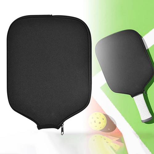 Racket Sleeve Pickleball Paddle Cover with Zipper Soft Lining Wear for ...