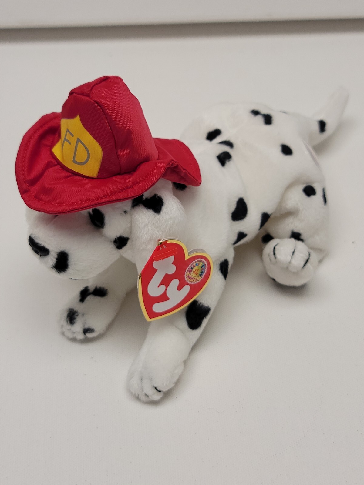 Ty Beanie Baby Fireplug - MWMT (Dog Fireman BBOM 2004) | eBay