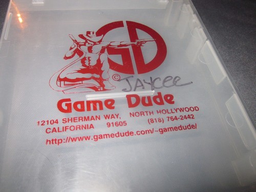 Vintage 90's GAME DUDE Video GAME CASE with NES Sleeve | eBay