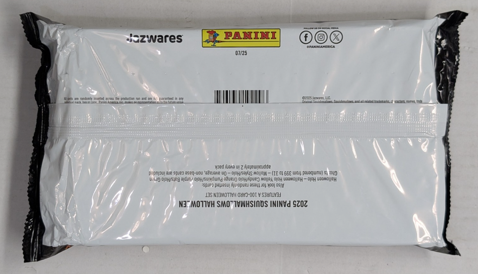 Factory Sealed Halloween Bundle Box 2025 Panini Squishmallows Trading ...