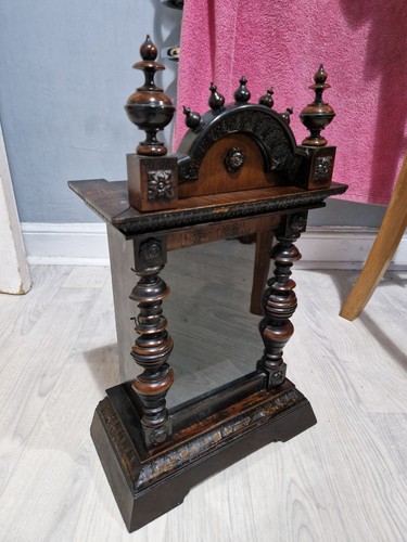 Antique Gothic Clock Case Small Display Case Upcycle | eBay
