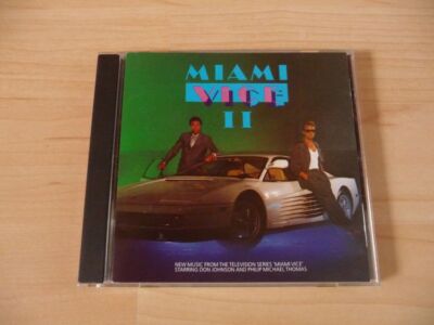 CD Soundtrack Miami Vice II - 1986 - 11 Songs incl. Crockett`s Theme | eBay