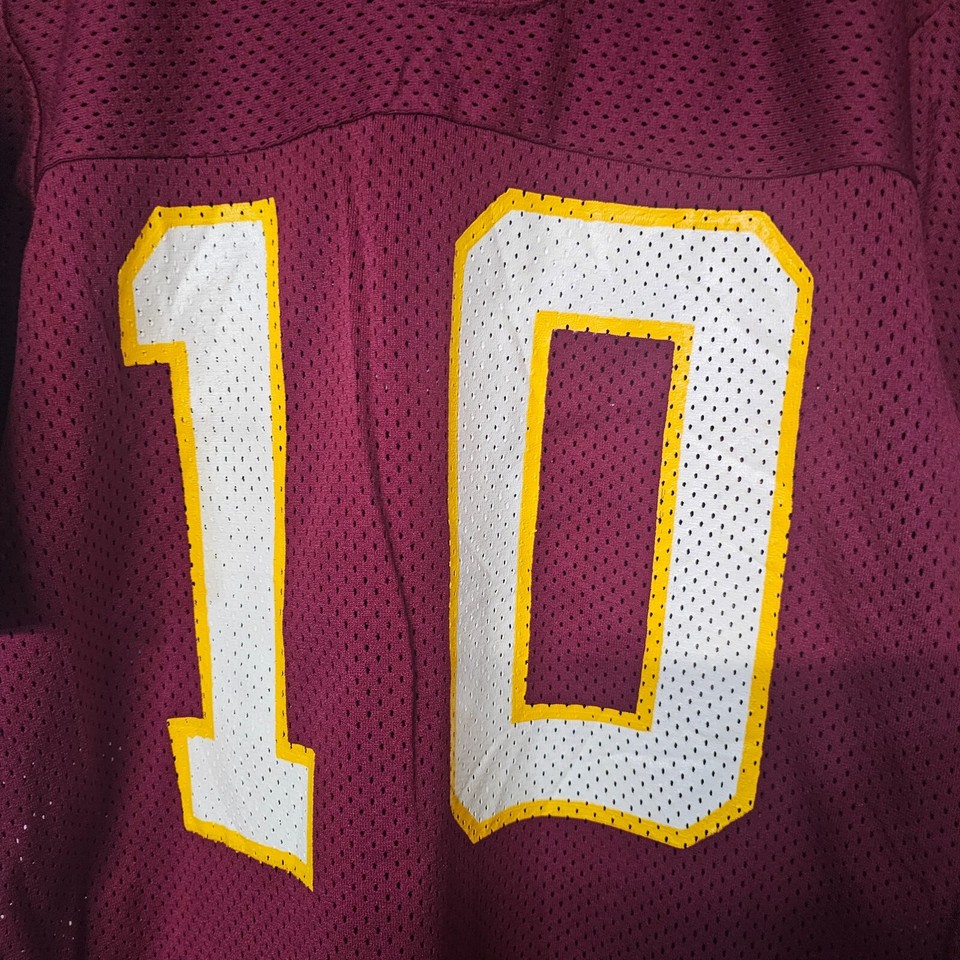 Rare Vintage 80s Sand Knit NFL Washington Redskin Jay Schroeder 10 ...