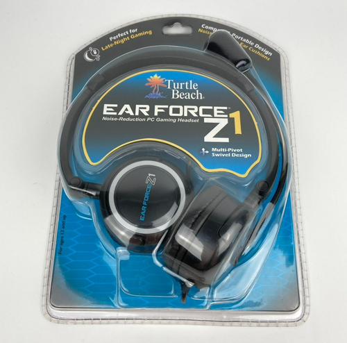 Turtle Beach Ear Force Z1 Noise Reduction PC Gaming Headset Headphones ...
