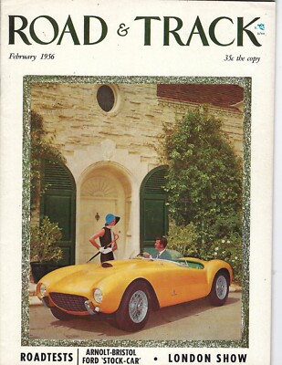 1956 FEBRUARY Road & Track car magazine 4.5-Liter Ferrari VG | eBay ...
