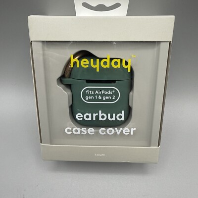 Hey Day Ear Bud Case Cover for Air Pods Gen 1 & 2 - Green | eBay