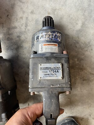 Ingersoll Rand 1743A Spline Drive Impact Gun. Rattler. Never Used ...