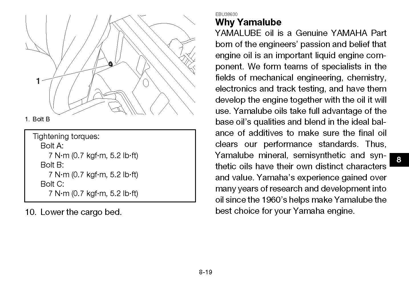 Yamaha Owners Manual Book 2019 Wolverine X2 850 Special Edition YX85EPSEK | eBay