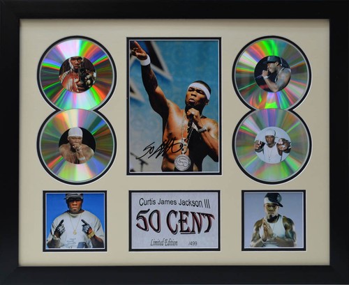 50 Cent Signed Limited Edition Framed Memorabilia (w) | eBay
