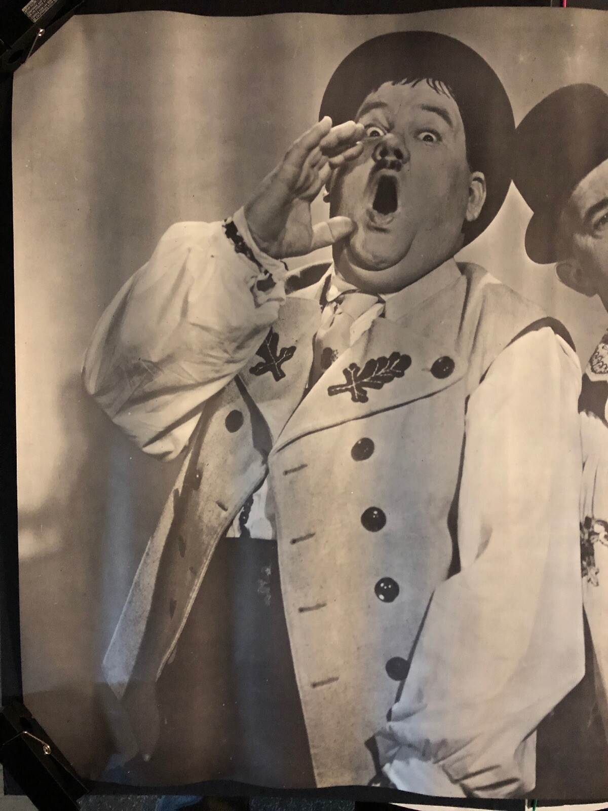 Original Vintage Poster Laurel Hardy Comedy Duo 1970s Headshop pinup ...