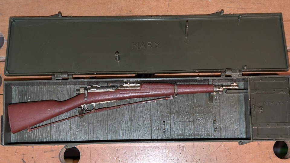 Marx Guns In Miniature 246 THE SPRINGFIELD RIFLE MODEL 1903 | eBay