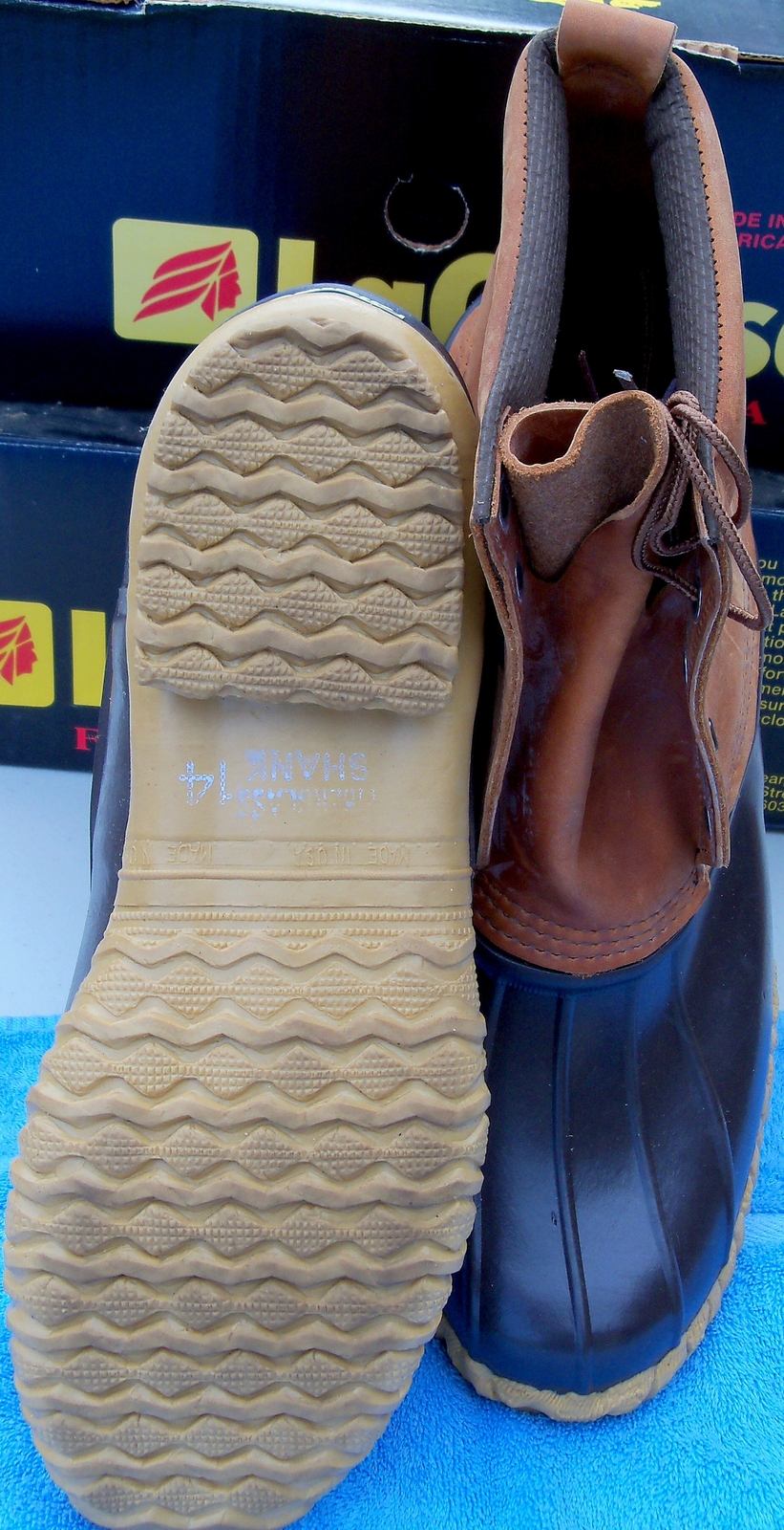 Winter Boot - Rubber & Leather & Liner - Pac Boot- LaCrosse- Glacier II ...