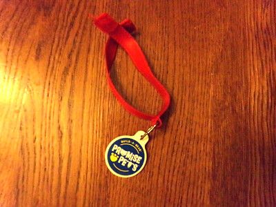Build A Bear Workshop red dog collar w/tag promis pets | eBay