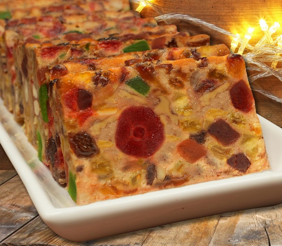 Holiday Fruitcake 2 Lb Sampler - Regular & Dark Recipes | eBay