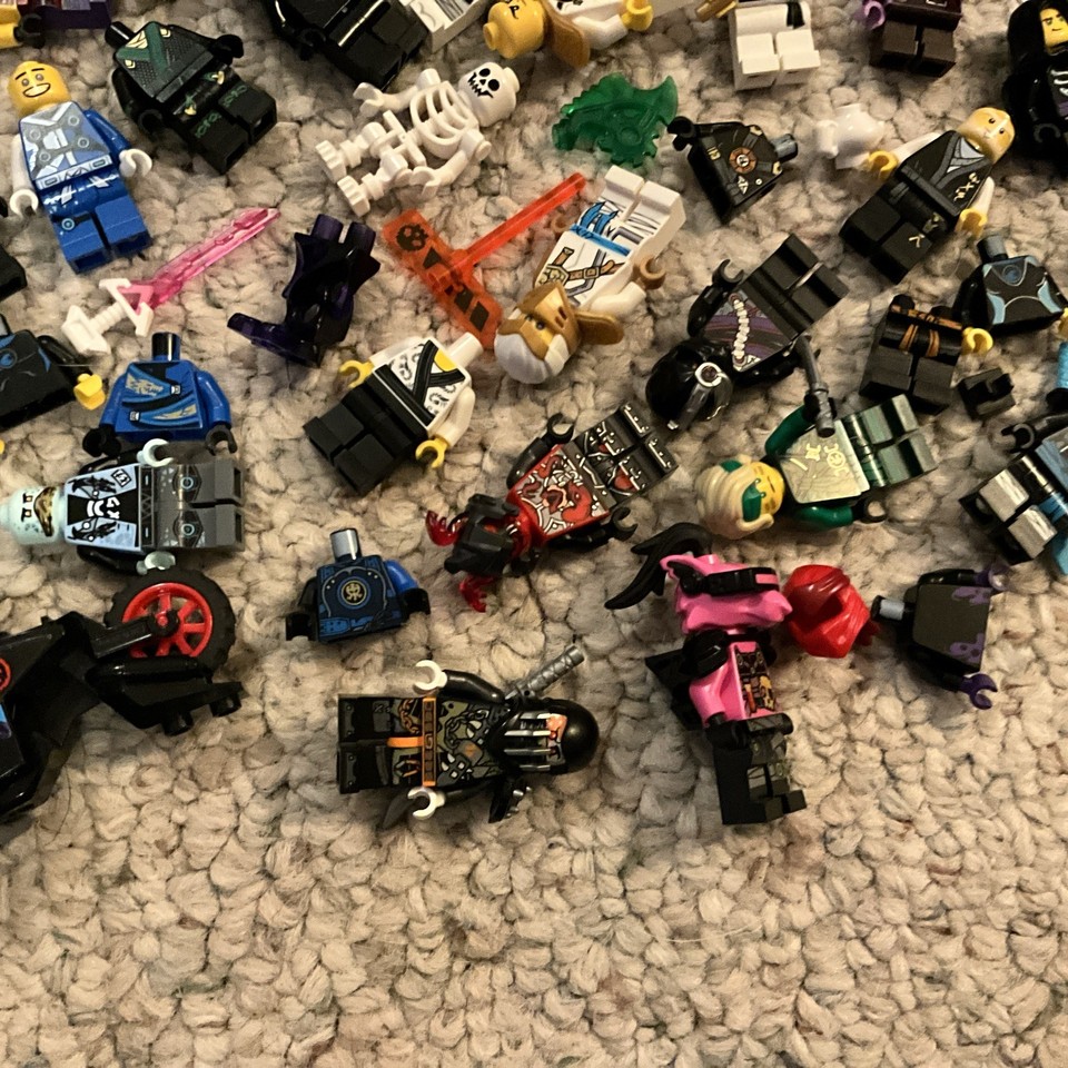 LEGO Ninjago Minifigures Mixed Lot (Different Minifigs From Different ...
