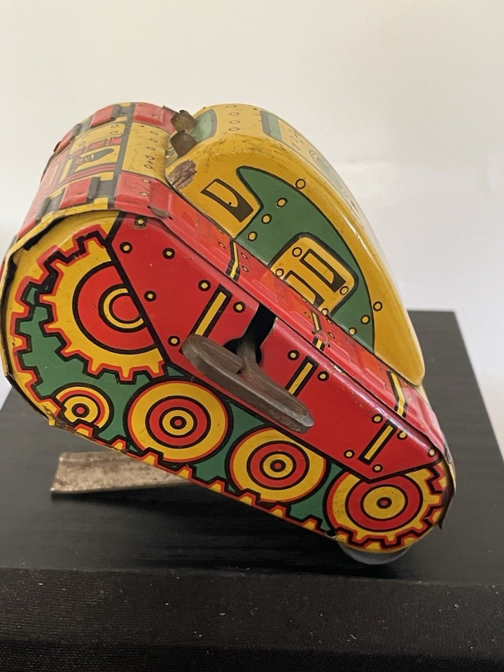 Vintage Marx Tin Wind Up Toy Tank. Working Condition. | eBay UK