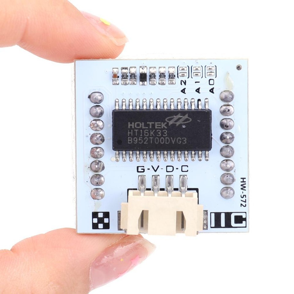 HT16K33 Dot Matrix Display Board I2C LED Matrix Display Module Board ...