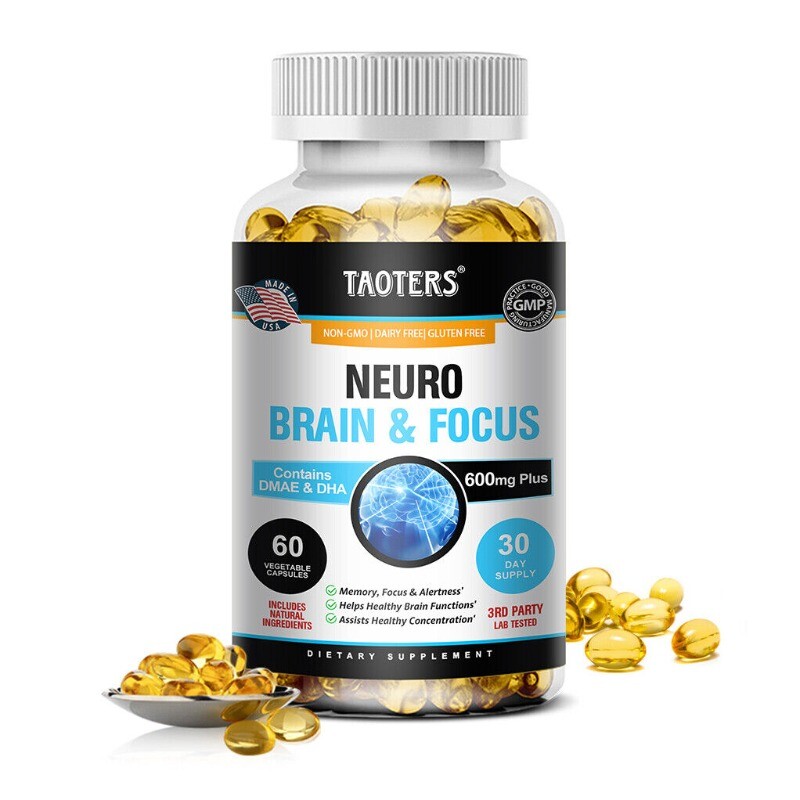 NeuroBrain and Focus - 30 To 120 Power Capsules - Healthy Brain Memory ...
