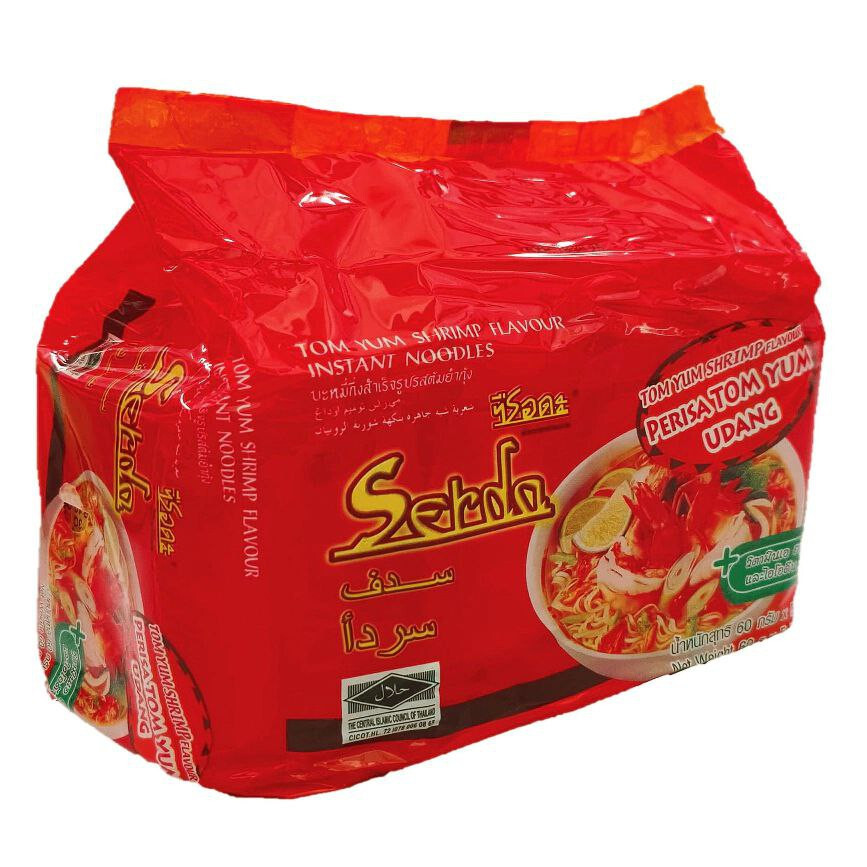 Instant Noodle Tomyam Shrimp Thai Mee SERDA KERABU MAGGI | 5PCSx60G | eBay
