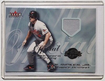 2000 Fleer Feel The Game Cal Ripken Jr. Game Worn Jersey | eBay