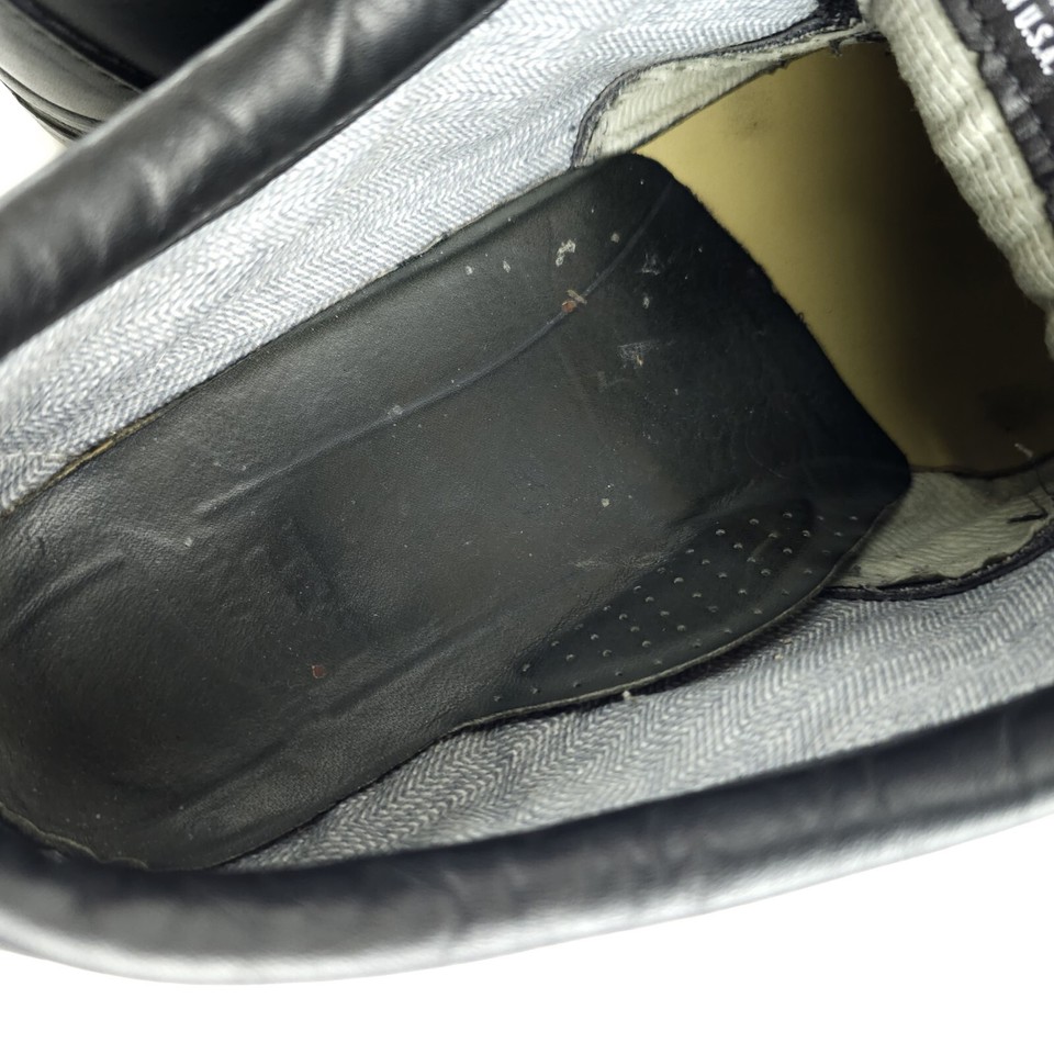 Red Wing 6604 Black Steel Toe Oxford Work Safety Shoes MADE IN USA Size ...