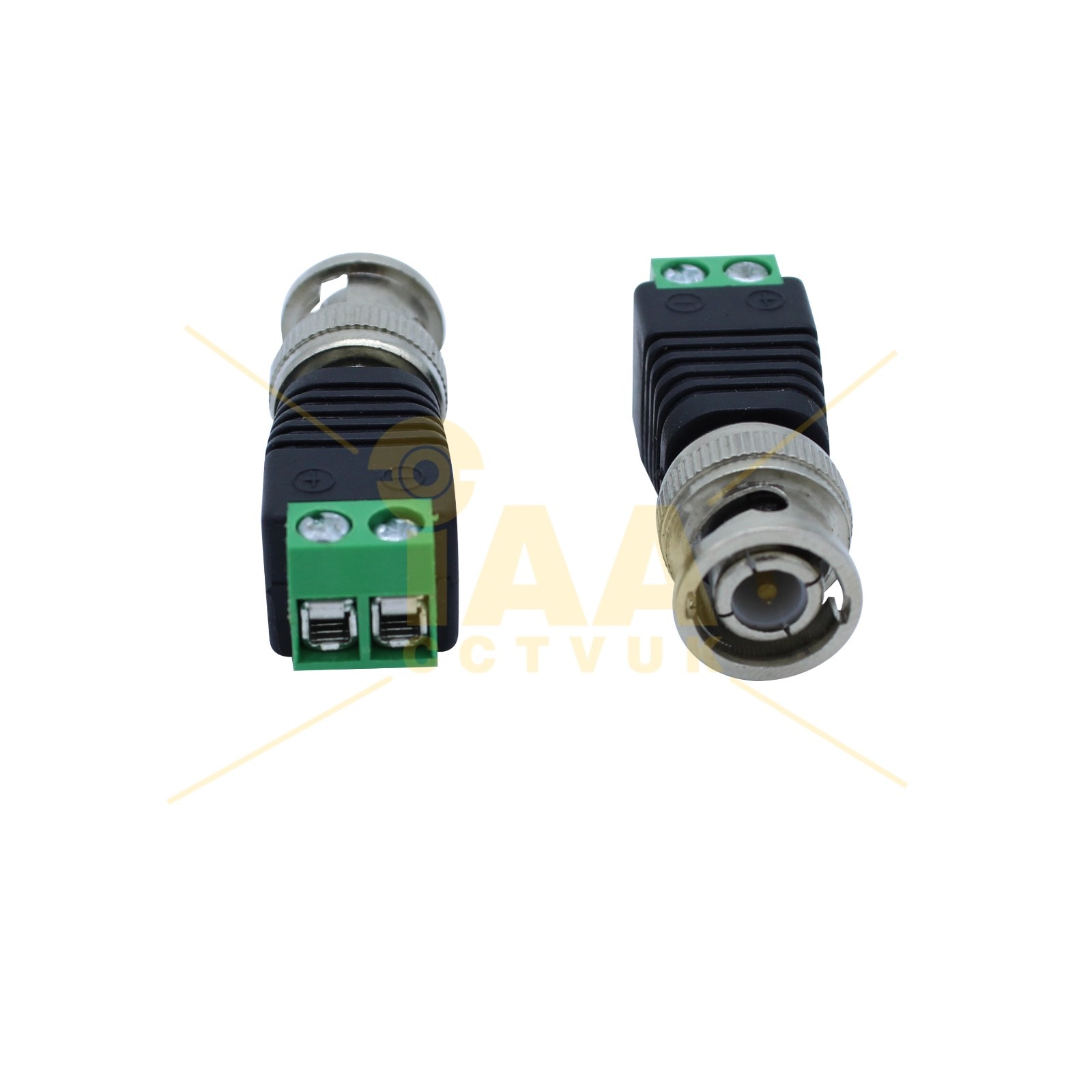 CAT6 CAT5E CAT5 To BNC CVI TVI AHD CVBS Adapter CCTV Camera Video Balun ...