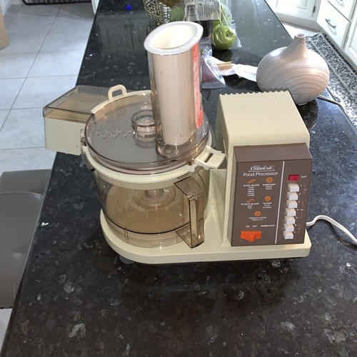 SEARS Vintage 7-SPEED Counter Craft FOOD PROCESSOR Model 400 WORKS | eBay