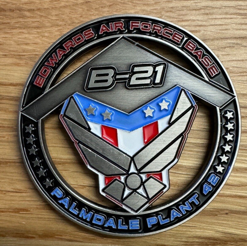 Northrop Grumman B-21 Raider First Flight 2023 Challenge Coin | eBay