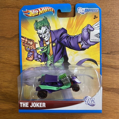 Hot Wheels DC Universe The Joker Hot Rod Batman Superman Green Lantern ...