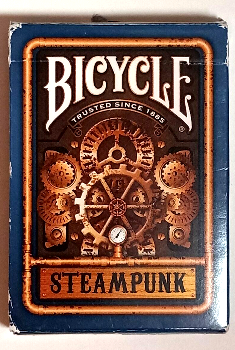 Steampunk Themed 2015 Deck of Bicycle Playing Cards Poker Size | eBay