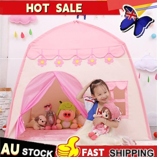Movable Castle Creative Design Foldable Play House for Boys Girls (Pink ...