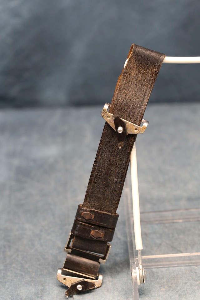 Graflex Speed Crown Graphic 4X5 Leather Side Strap w/ spring clip Nr ...