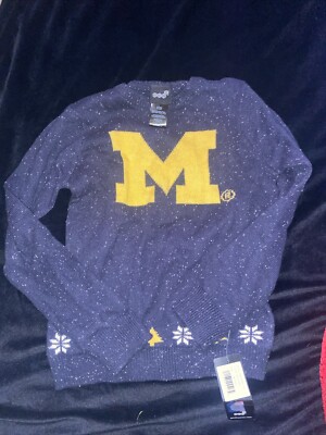 Michigan Wolverines Sweater Size Medium | eBay