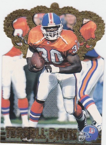 1996 PACIFIC TRADING CARDS TERRELL DAVIS FOOTBALL TRADING CARD #GC-7 | eBay