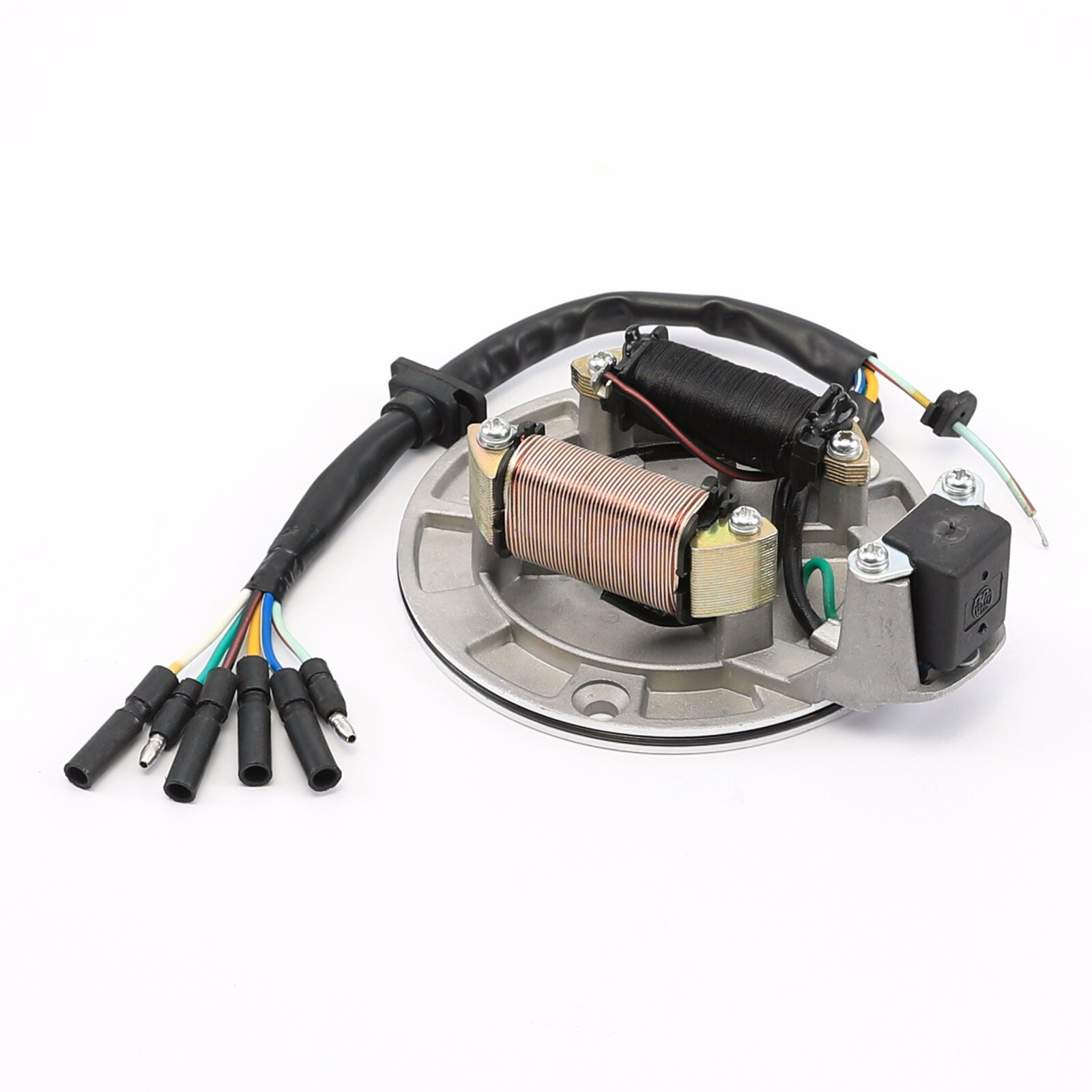 90cc 110cc 125cc STATOR PLATE PICKUP MAGNETO COIL ROTOR Dirt PITBIKE AU ...