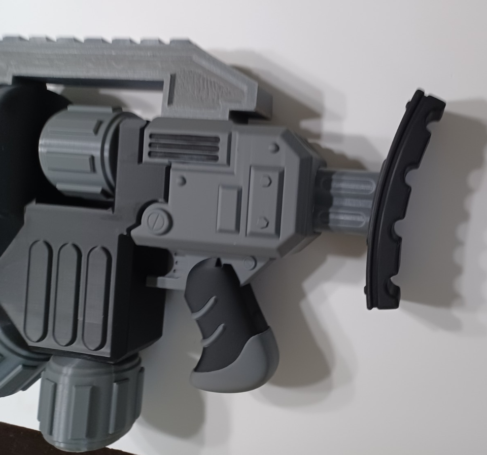 Heavy Plasma Rifle with removeable magazine Space Marine Warhammer ...
