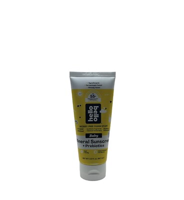 Hello Bello SPF 55 Mineral Sunscreen Lotion Spectrum UVA Protection ...