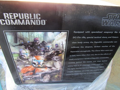 NIB STAR WARS REPUBLIC COMMANDO 2009 MINI BUST SET - BOSS, FIXER, SEV ...